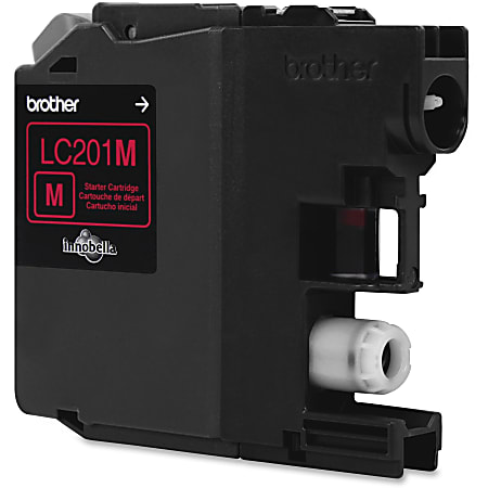 Brother LC201 Magenta Ink Cartridge LC201M - Office Depot