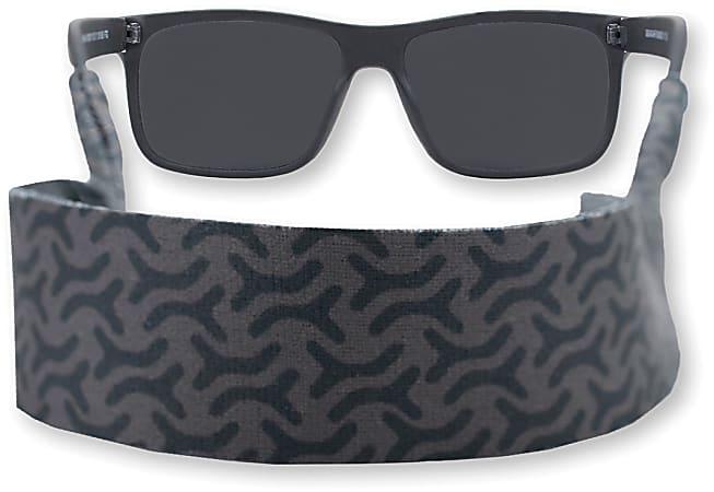 Carson Neoprene Eyewear Retainer Strap For Sunglasses Glasses Onyx Gray ...