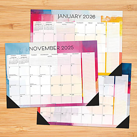 2025 2026 Willow Creek Press Academic Monthly Desk Pad Calendar 17 x 12 ...