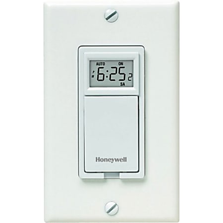 Honeywell 7 Day Programmable Timer For Lights RPLS530A1038U - Office Depot
