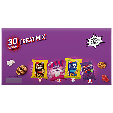 Keebler Sweet Treat Variety Pack 29 Oz Pack Of 30 Snacks - Office Depot
