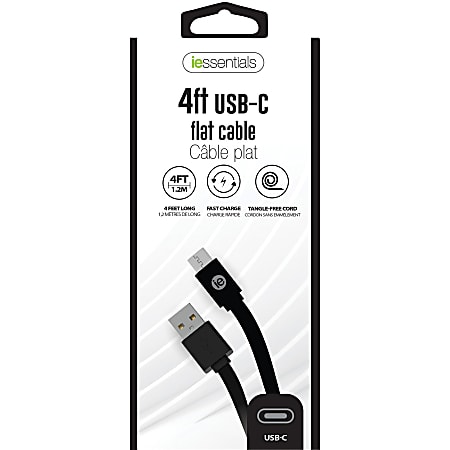 iEssentials USB Data Transfer Cable 4 ft USB Data Transfer Cable First ...