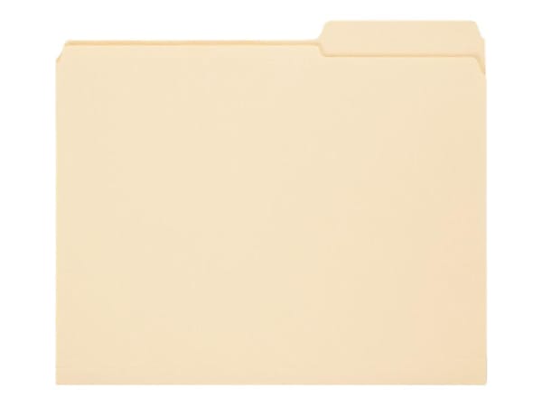 Smead Manila File Folders Letter Size 10percent Recycled Manila Box Of ...