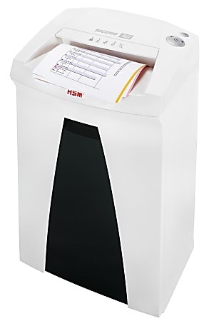 Securio By HSM B22cL4 11 Sheet Micro Cut Shredder White - Office Depot