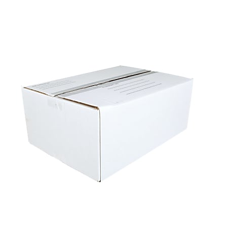 Scotch Mailing Box 14 x 10 x 5 12 White - Office Depot