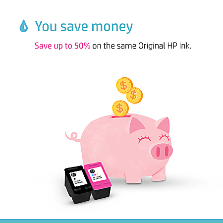 HP Instant Ink 5 Prepaid Card HP Ink Delivery Service Five Monthly ...