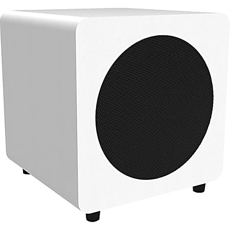 Kanto SUB8 Subwoofer System 150 W RMS Matte White Desktop 35 Hz to 175 ...