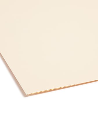 Smead Manila Reinforced Tab Fastener Folders Legal Size 13 Cut Pack Of ...
