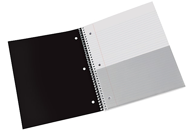 Office Depot Brand Stellar Poly Notebook 8 12 x 11 3 Subject College ...