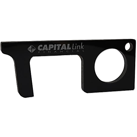 Custom Touchless Acrylic Sanitary Key 4 x 1 12 - Office Depot