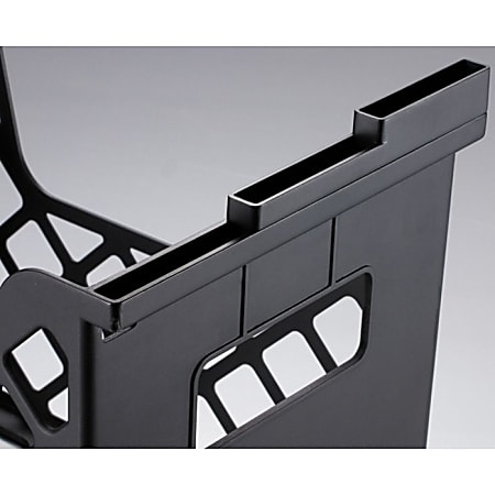 OIC Officemate Plastic Desktop File Organizer 10.8 H x 13.3 W x 8.6 D ...