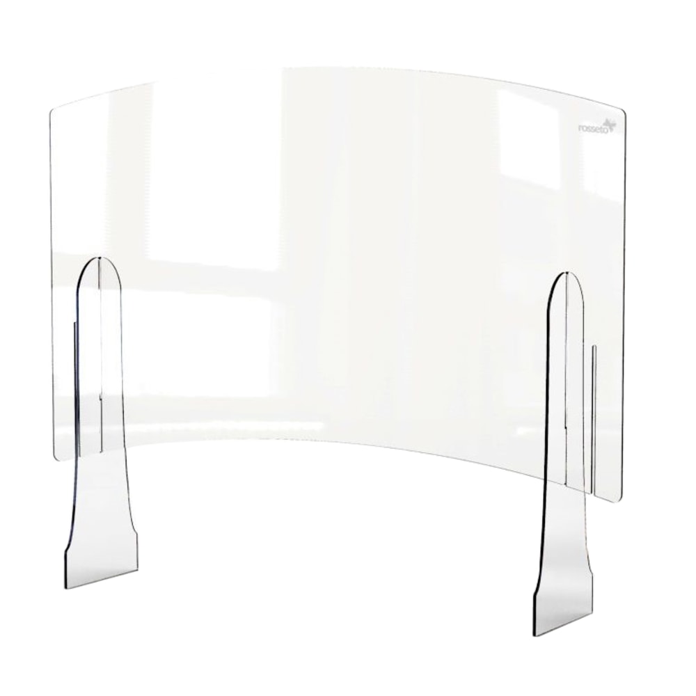 Flipside Products Corrugated Privacy Shield 18 x 48 White Pack Of 24 Office Depot