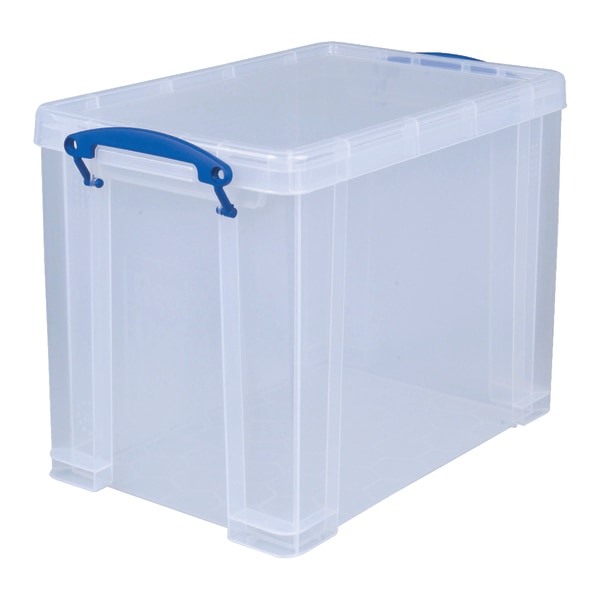 Really Useful Box® Plastic Storage Container With Built-In Handles And ...