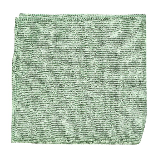 Rubbermaid Commercial Microfiber Cleaning Cloths, 16 X 16, Green, 24 ...