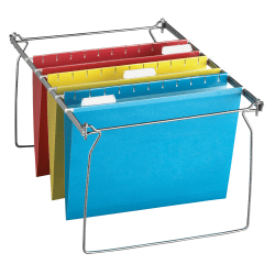 Hanging file folder frames store