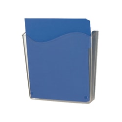 Officemate OIC Unbreakable Vertical Wall File 10 H x 10 W x 3 D Clear ...