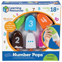 Smart Snacks Number Pops Set 10 Pcs Ast - Office Depot