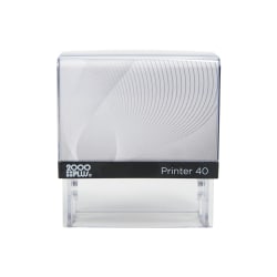 2000 PLUS Self Inking Notary Stamp P40 - Office Depot