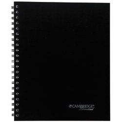 Mead Cambridge Limited Quicknotes Notebook 8 12 x 11 College Ruled 96 ...