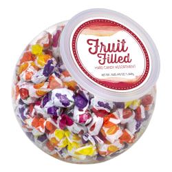 Cyber Sweetz Fruit Filled Candies Bowl 3 Lb - Office Depot
