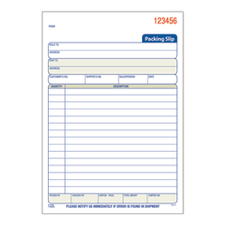 Adams Carbonless Packing Slip Book 3 Part - Office Depot