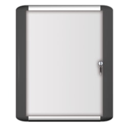 MasterVision Platinum Pure Magnetic Dry Erase Enclosed Whiteboard ...