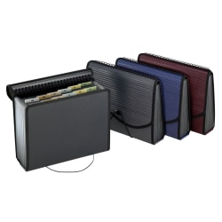 Pendaflex 13 Pocket Poly File Jacket With Expanding Bottom Letter Size ...