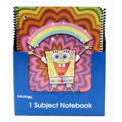 Inkology SpongeBob Notebooks 12PK - Office Depot