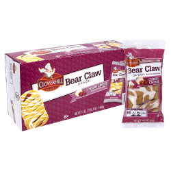 Cloverhill Cherry Cheese Bear Claws 12PK - Office Depot