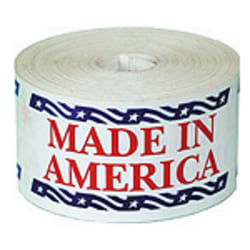 Tape Logic Preprinted Shipping Labels USA502 Made In America 5 x 2 12 ...