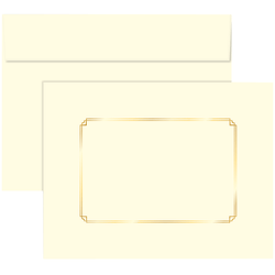 Great Papers Certificate Envelope 13 x 10 Ivory Pack Of 5 - Office Depot