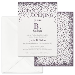 Custom Invitations Grand Opening 25PK - Office Depot