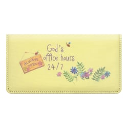 Custom Canvas Checkbook Cover Laughter - Office Depot