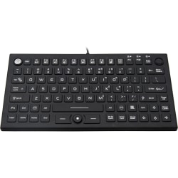 DSI WATERPROOF IP68 SILICONE COMPACT KEYBOARD W MOUSE POINTER BACKLIT ...