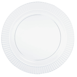 Amscan Plastic Plates 7 12 Clear Pack Of 32 Plates - Office Depot