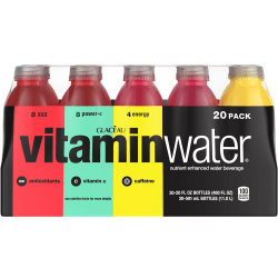 Vitaminwater Variety Pack 20PK - Office Depot