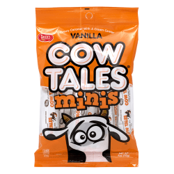 Goetzes Mini Vanilla Cow Tales 4 Oz Pouches Box Of 12 - Office Depot