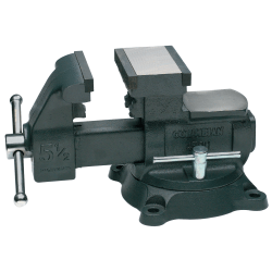Multi Purpose Mechanics Vises 5 12 in Jaw 3 34 in Throat 360 Swivel ...