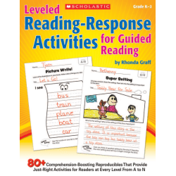 Scholastic Leveled Reading Response Activities For Guided Reading ...