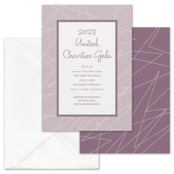 Custom Premium Event Invites Graphic 25BX - Office Depot