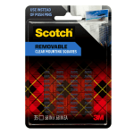 Scotch Removable Wall Mounting Tabs 1116 x 1116 Clear Box Of 35 ...