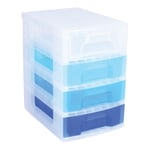 Really Useful Box Plastic 8 Drawer Storage Tower 7 Liters 36 12 x 15 34 ...