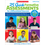 Scholastic Teacher Resources 25 Quick Formative Assessments For A ...