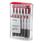 Office Depot Brand Advanced Ink Retractable Ballpoint Pens Needle Point ...