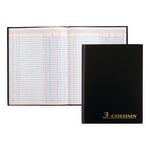 Adams 12 Column Account Book 7 x 9 14 Black - Office Depot