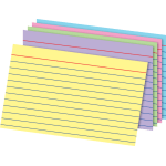 Office Depot Brand Spiral Ruled Index Cards 4 x 6 Assorted Colors Pack ...