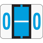 Smead BCCR Bar Style Permanent Alphabetical Labels L Dark Orange Roll ...