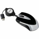 Verbatim USB C Mini Optical Travel Mouse Black - Office Depot