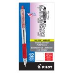 Pilot EasyTouch Retractable Ballpoint Pens Fine Point 0.7 mm Clear ...