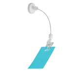 Deflecto VersaGrip Sign Holder With 2 Clips 3 12 H x 78 W x 12 D Clear ...